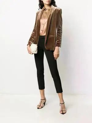 BLANCA VITA Cropped Tailored Trousers