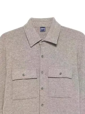 Fedeli Cashmere Shirt Jacket - Neutrals