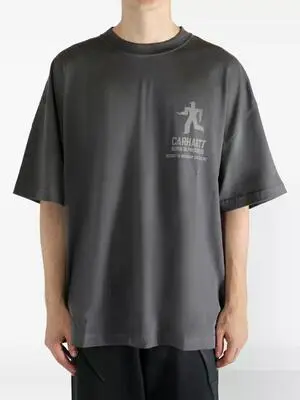 Carhartt Work In Progress Logo-print T-shirt - Grey