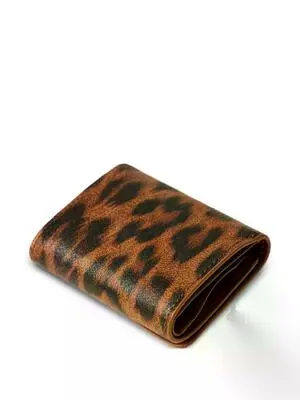 TWINSET Leopard-print Wallet - Brown