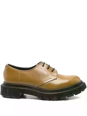 ADIEU PARIS Lace-up Derby Shoes - Brown