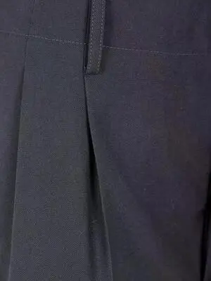 IBRIGU Cuffed Pleated Trousers