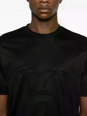 Emporio Armani Embroidered T-shirt