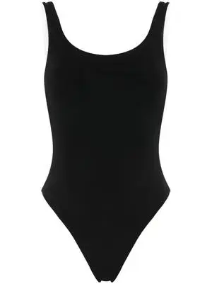 Alice + Olivia Remy Reversible Bodysuit - Black