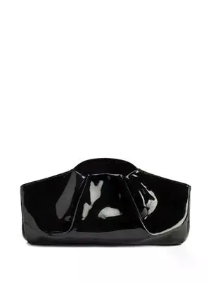 GIUSEPPE ZANOTTI Dumpling" Goatskin Clutch Bag - Black