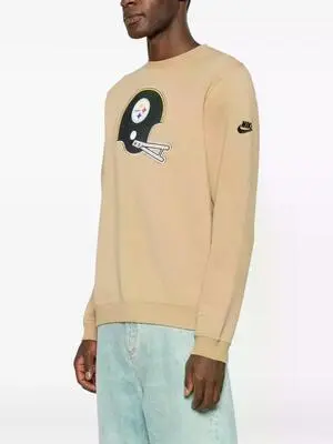 Nike X Nfl Pittsburgh Steelers Sweatshirt - Neutrals