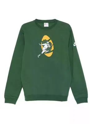 Nike Rewind Club Sweatshirt - Green