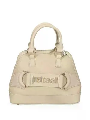 Just Cavalli Logo-plaque Tote Bag - Neutrals