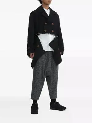 Comme Des Garçons Double-breasted Zip Jacket