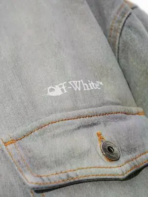 Off-White C/o Virgil Abloh Denim Shirt With Arrows Motif