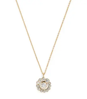 Sophie Bille Brahe Lily Fleur Diamond Necklace - Gold