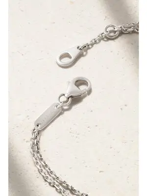 GARRARD Fanfare Symphony 18-karat White Multi-stone Bracelet
