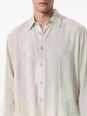 Rag & Bone Striped Buttoned Shirt