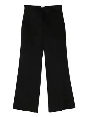QL2 QUELLEDUE Melody Flared Trousers - Black