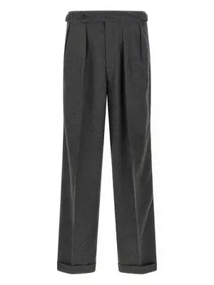 CELLAR DOOR Rowan Adjustable Straps Trousers - Grey