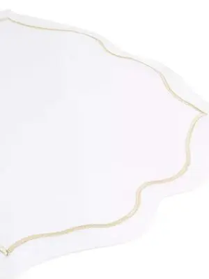 CATHERINE DENOUAL Arabesque Scalloped Placemat