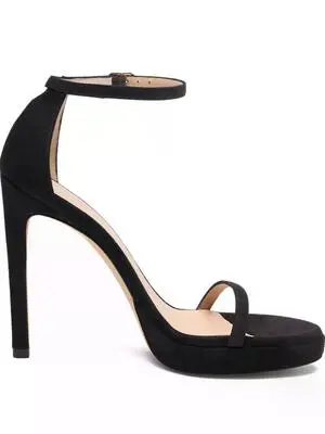 STUART WEITZMAN 120mm Nudist Disco Sandals