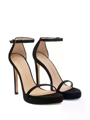 STUART WEITZMAN 120mm Nudist Disco Sandals