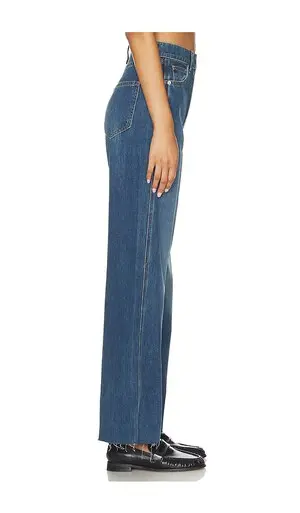 Veronica Beard Taylor Cropped Wide Leg Jeans