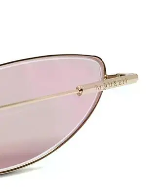 Alexander McQueen T-bar Cat-eye Sunglasses