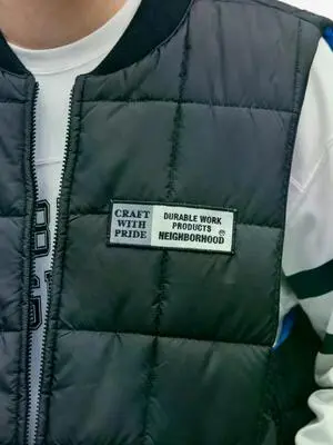 NEIGHBORHOOD Quilted Zip Gilet