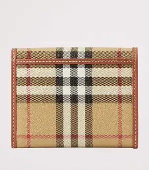 Burberry Check Folding Wallet