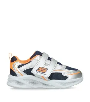 Sketchers Meteor Lights Sneakers - Silver