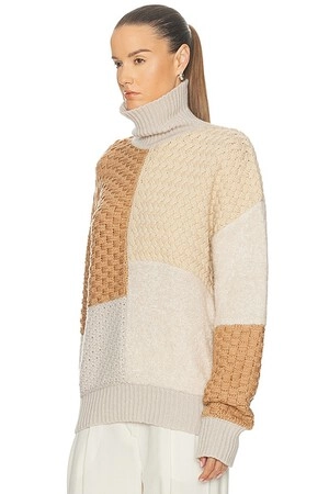 AMIYA Mosaico Knit Sweater