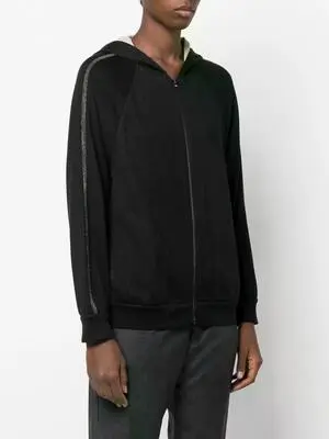 Brunello Cucinelli Bead-detail Hooded Jacket
