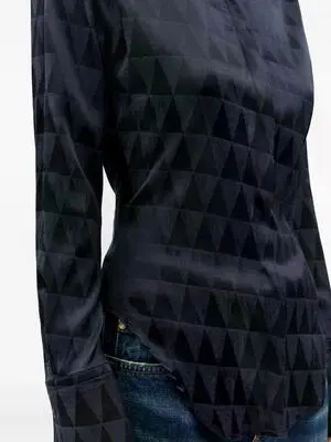 Tiger Of Sweden Geometric Pattern Shirt