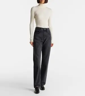 AGOLDE Kelly High-rise Straight Jeans