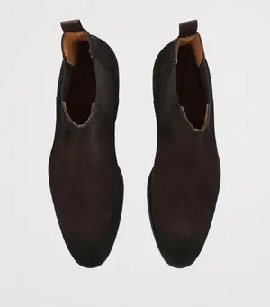 Magnanni Suede Chelsea Boots - Brown