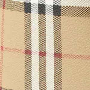 Burberry Check Monogram Bucket Bag