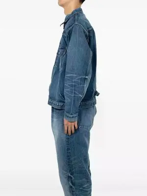 Mihara Yasuhiro Denim Button Jacket - Blue