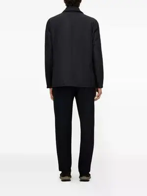 Herno Two-button Jacket With Detachable Padded Bib