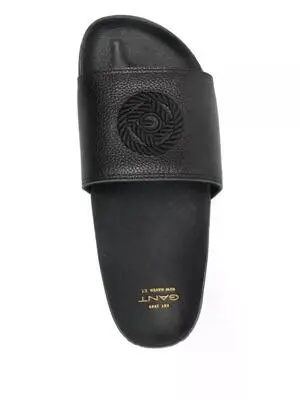 Gant Logo Detail Flat Sole Slides