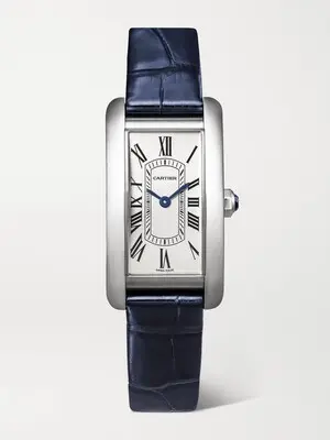 Cartier Tank Américaine Stainless Steel Watch - Silver