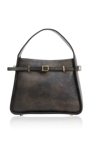 Simkhai River Small Leather Bucket Bag - Brown