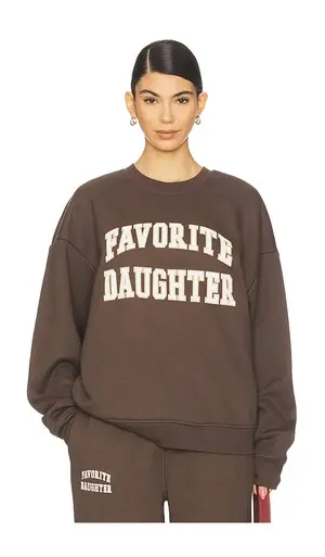 Favorite Daughter Button Detailed Sweatshirts Hoodies For Women