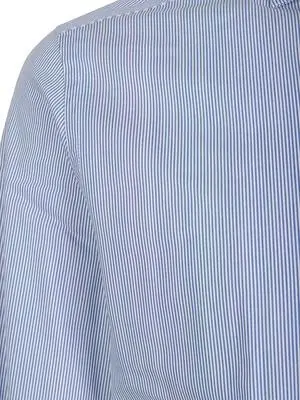 ORIAN Striped Cotton Shirt - Blue