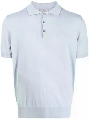 Canali Short-sleeved Polo Shirt