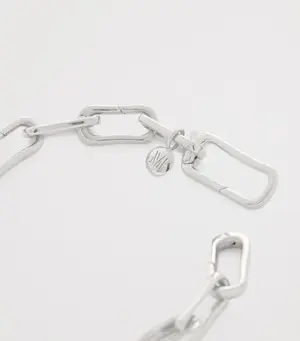 Monica Vinader Sterling Hinged Link Charm Bracelet
