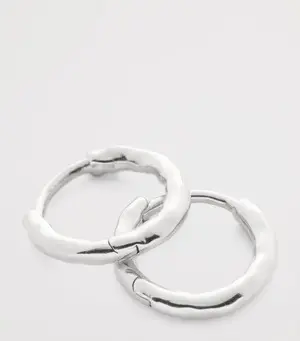 Monica Vinader Siren Muse Huggie Earrings