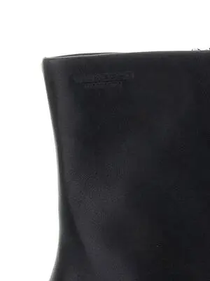 VAGABOND SHOEMAKERS Leather Ankle Boots With Block Heel