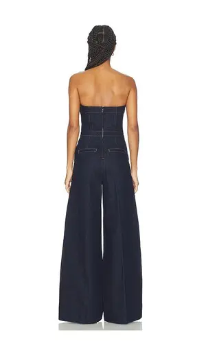 Paige Francesca Strapless Wide-leg Jumpsuit