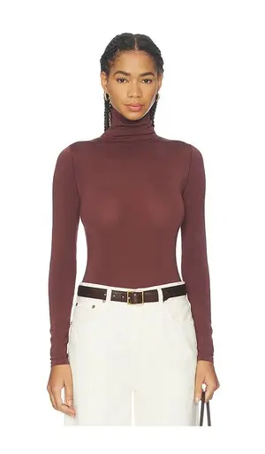 Wolford Colorado String Bodysuit - Rust