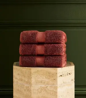 YVES DELORME Toile Santal Bath Sheet - Pink