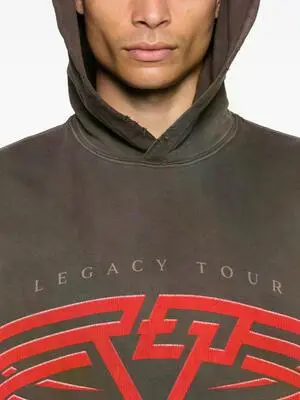 REPRESENT Graphic-print Hoodie - Brown