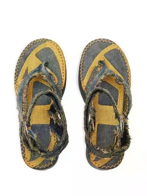 DIESEL® Sa-nicola Platform Sandals - Blue