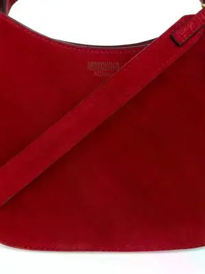 Moschino Handle Me Rounded Shoulder Bag - Red